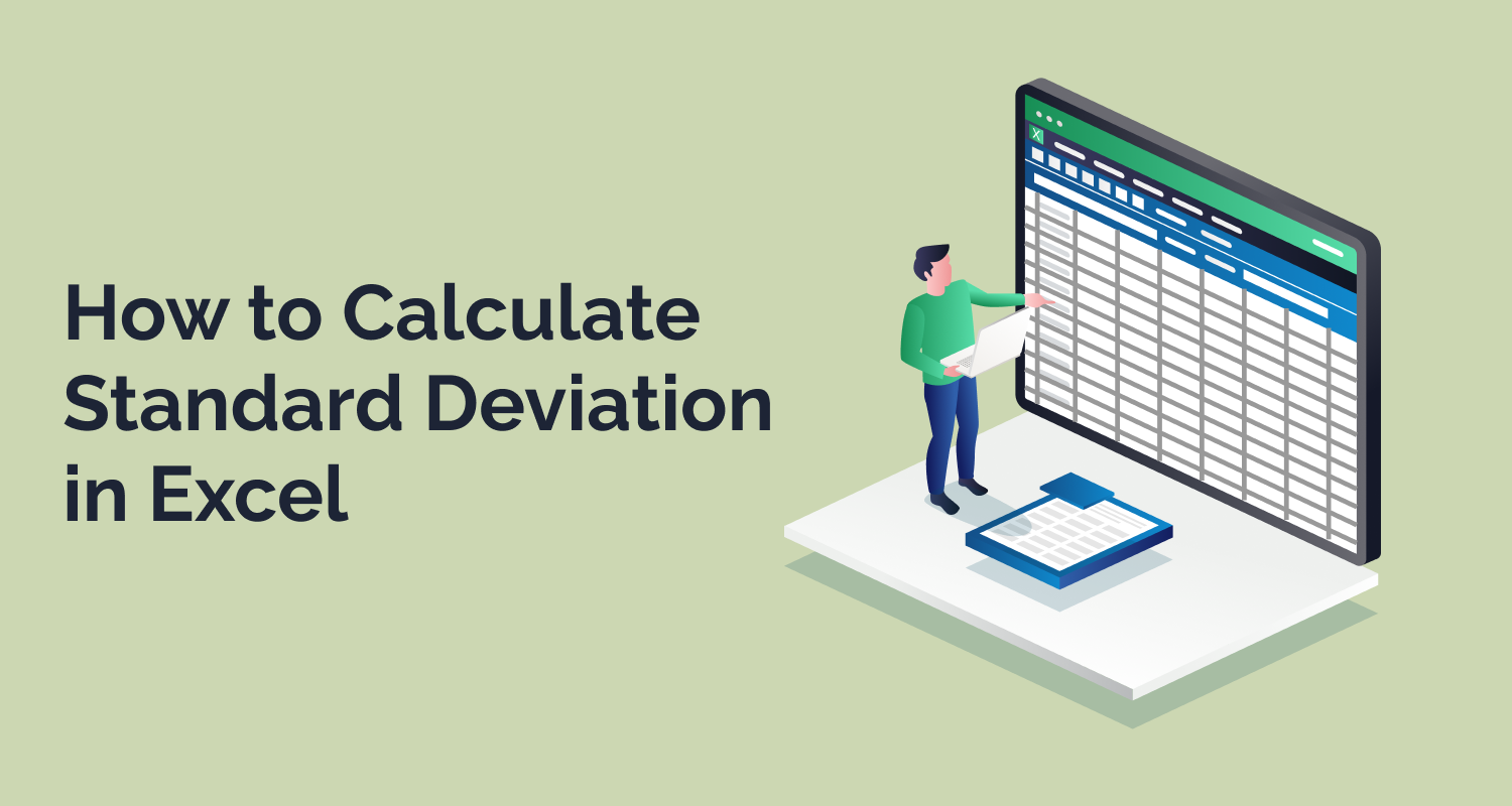 How To Calculate Standard Deviation In Excel Formula And Function Guide